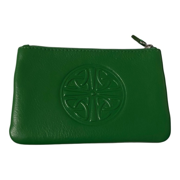 Bags | New Celtic Knot Emerald Green Leather Coin Purse | Poshmark
